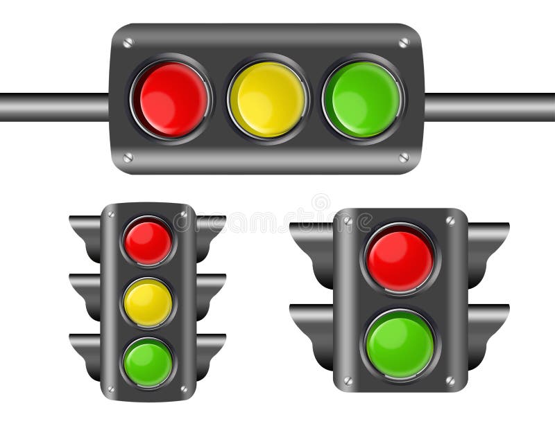 Semaphores stock illustration. Illustration of front - 20328496