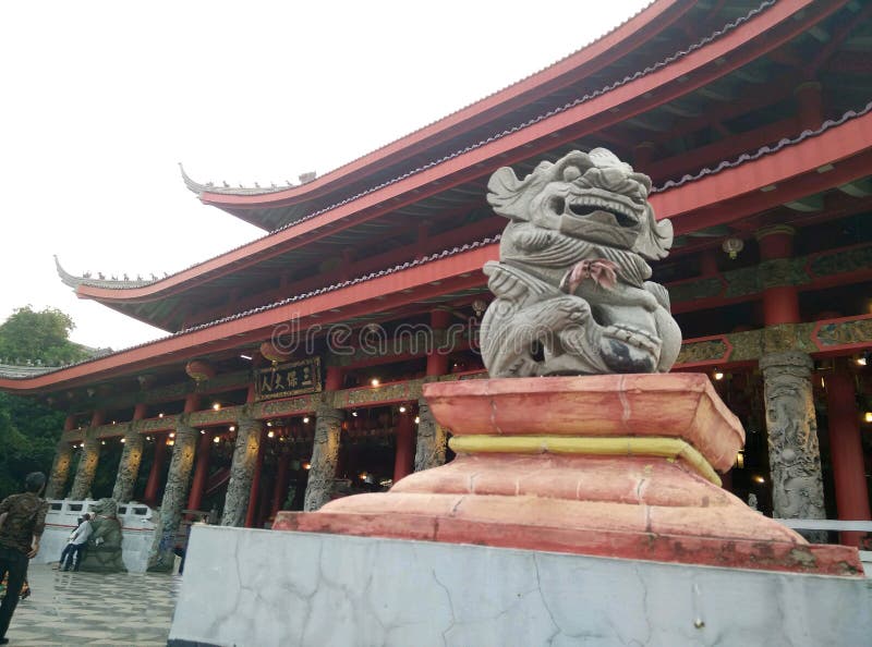 Sam Poo Kong Temple editorial photography. Image of building - 278759347