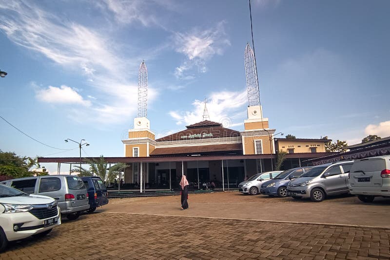 04/12/2023 Semarang Central Java Indonesia, Mosque Building in Islamic ...