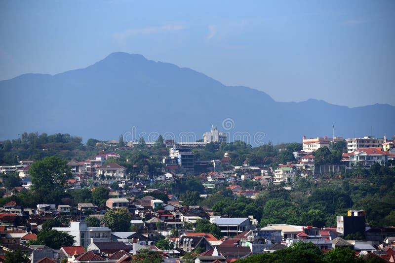 Semarang City, Central Java, Indonesia. Stock Photo - Image of city ...