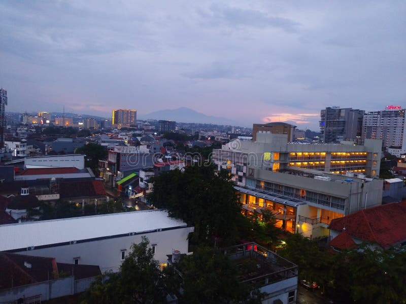 Semarang City, Central Java, Indonesia. Stock Photo - Image of city ...