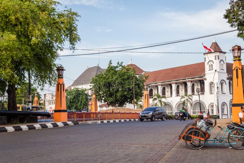 Bridge in Semarang Indonesia Editorial Stock Image - Image of street ...