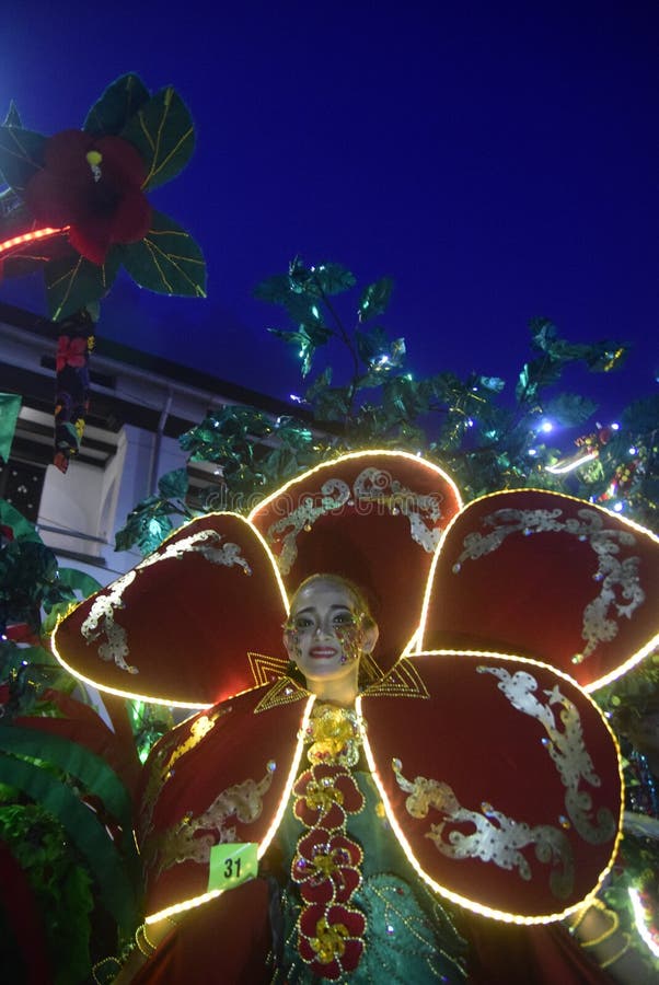 Semarang Night Carnival 2017 Editorial Photo - Image of students ...