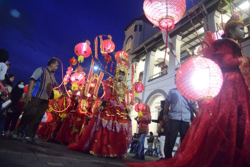 Semarang Night Carnival 2017 Editorial Photography - Image of school ...