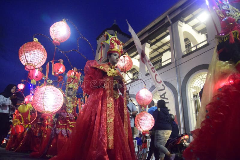 Semarang Night Carnival 2017 Editorial Image - Image of carnival, zero ...