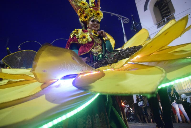 Semarang Night Carnival 2017 Editorial Image - Image of dancers ...