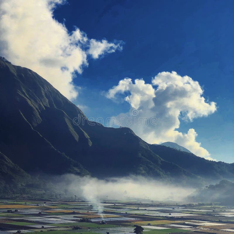 Sembalun stock image. Image of sembalun, village, lombok - 220272199