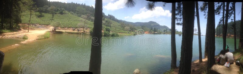 Sembuwatte Lake | Matale | Kandy | Sri Lanka | Tourism Place Stock ...