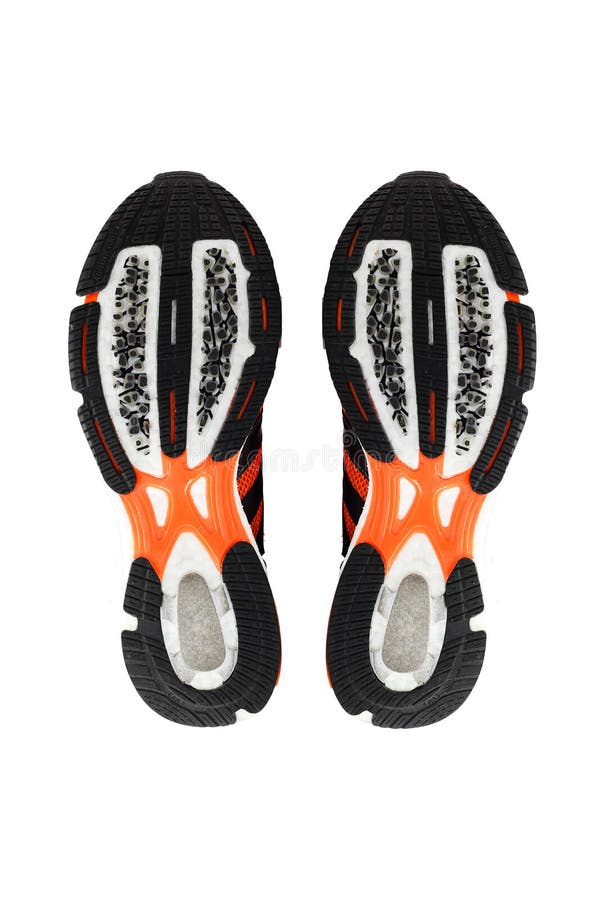 Semelle De Chaussure De Sport Photo stock - Image du blanc, couleur ...