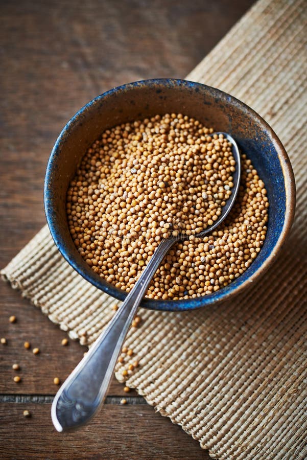 Semente de mostarda imagem de stock. Imagem de secado - 24020907