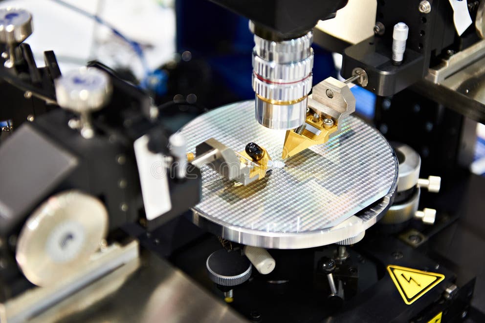 Semi-automatic Probe System Stock Image - Image of surface, tool: 149386647