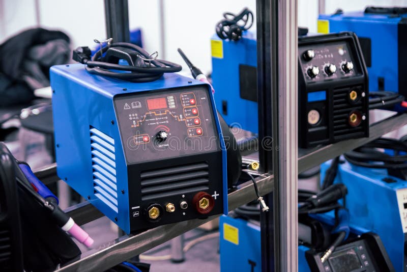The Semi-automatic Welding Machine of Blue Color Costs on Production ...