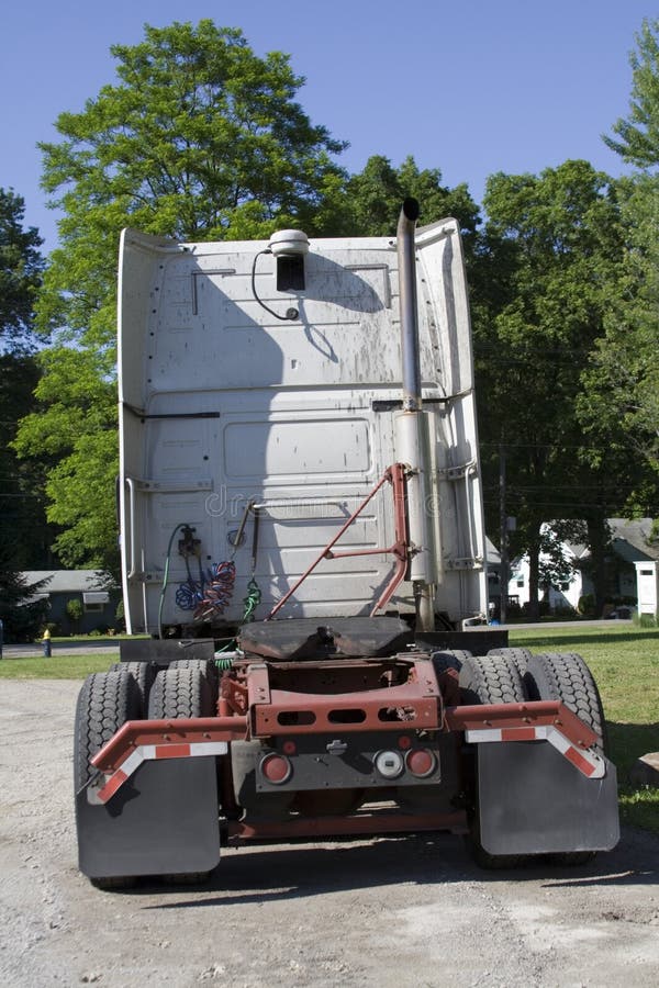 Semi Cab stock image. Image of fast, carrying, semitrailer - 887273