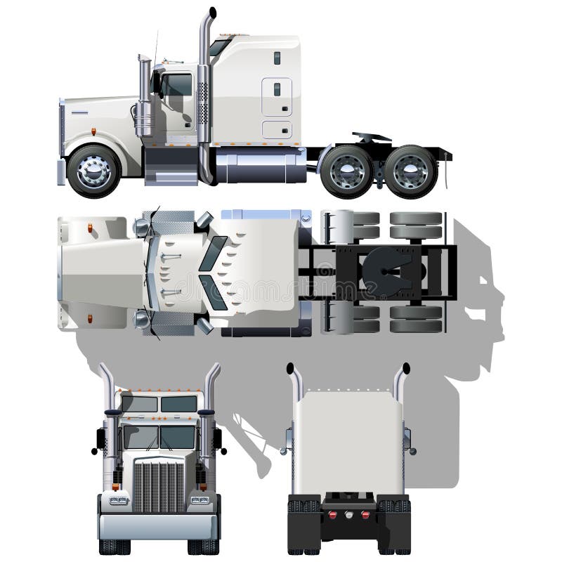 Kenworth Ilustraciones Stock, Vectores, Y Clipart – (123 Ilustraciones ...