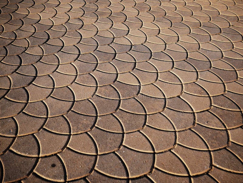 Circular Brick Pattern stock photo. Image of alley, circle - 24862280