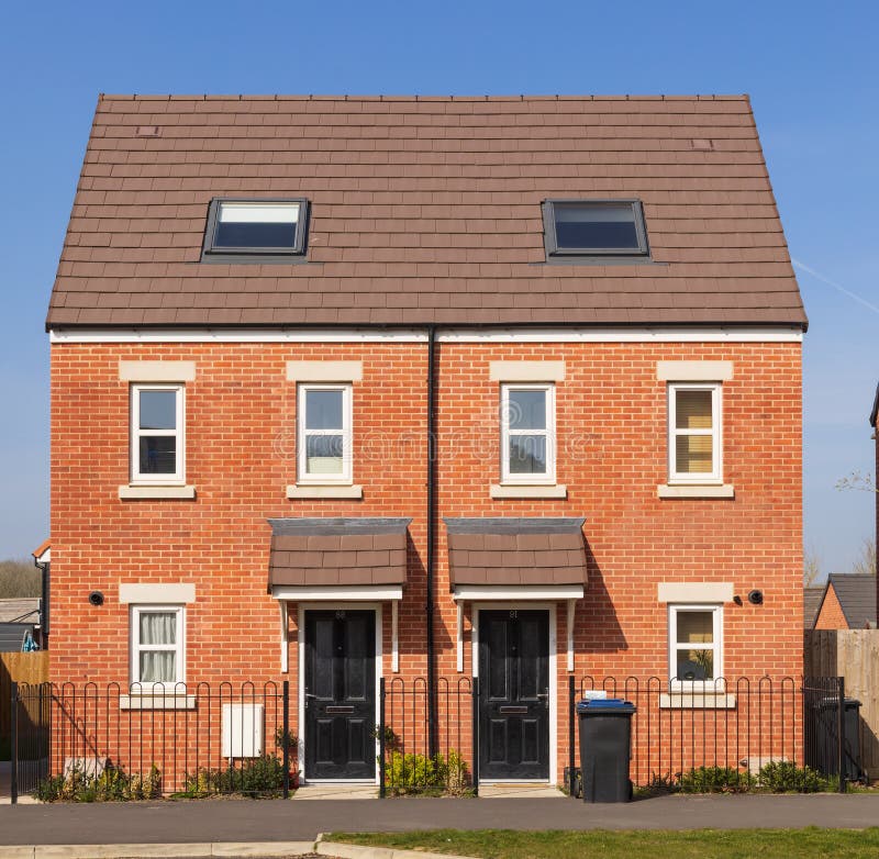 Detached New Build Homes with Black Cladding. UK Editorial Stock Photo ... Detached New Build Homes with Black Cladding. UK Editorial Stock Photo ...