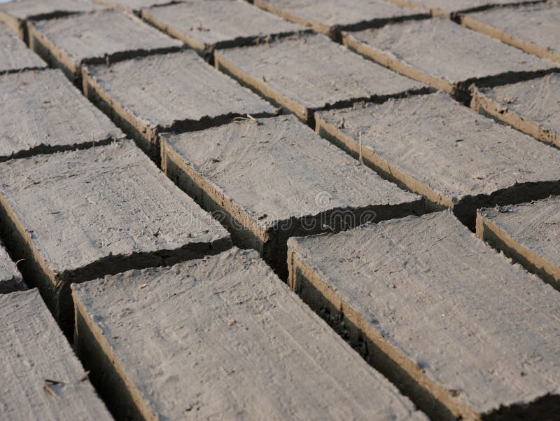 Semi-finished Brick Texture for Wallpaper Stock Photo - Image of ...