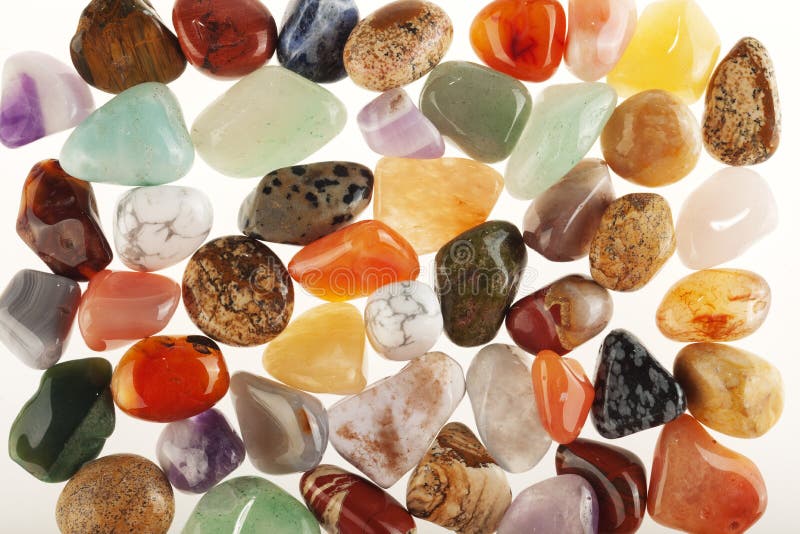 Semi precious stones stock photo. Image of variation - 11928906