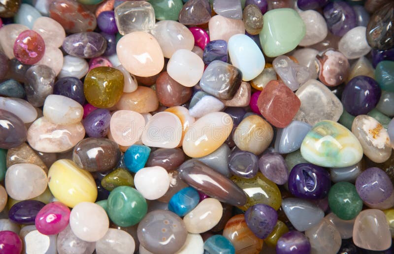 Semi precious stones stock image. Image of jewel, rock - 213892605