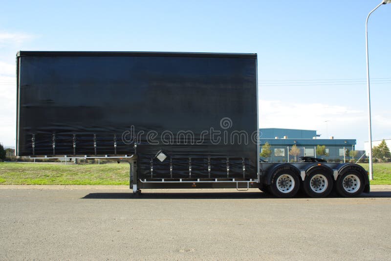 Semi trailer stock photo. Image of transport, transfer - 2539074