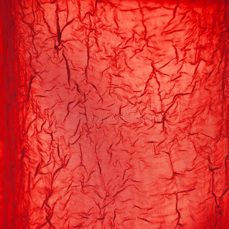 Semi-transparent Crinkled Cotton Stock Image - Image of folds, sharp ...