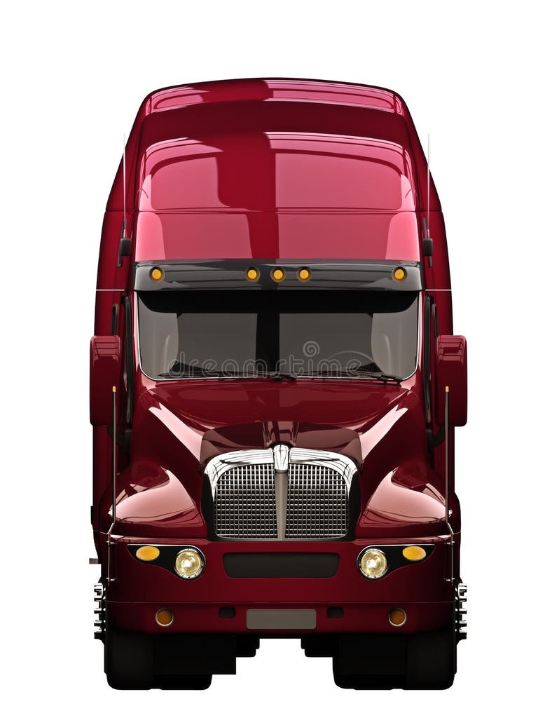 Semi Truck Front Stock Illustrations – 2,415 Semi Truck Front Stock ...