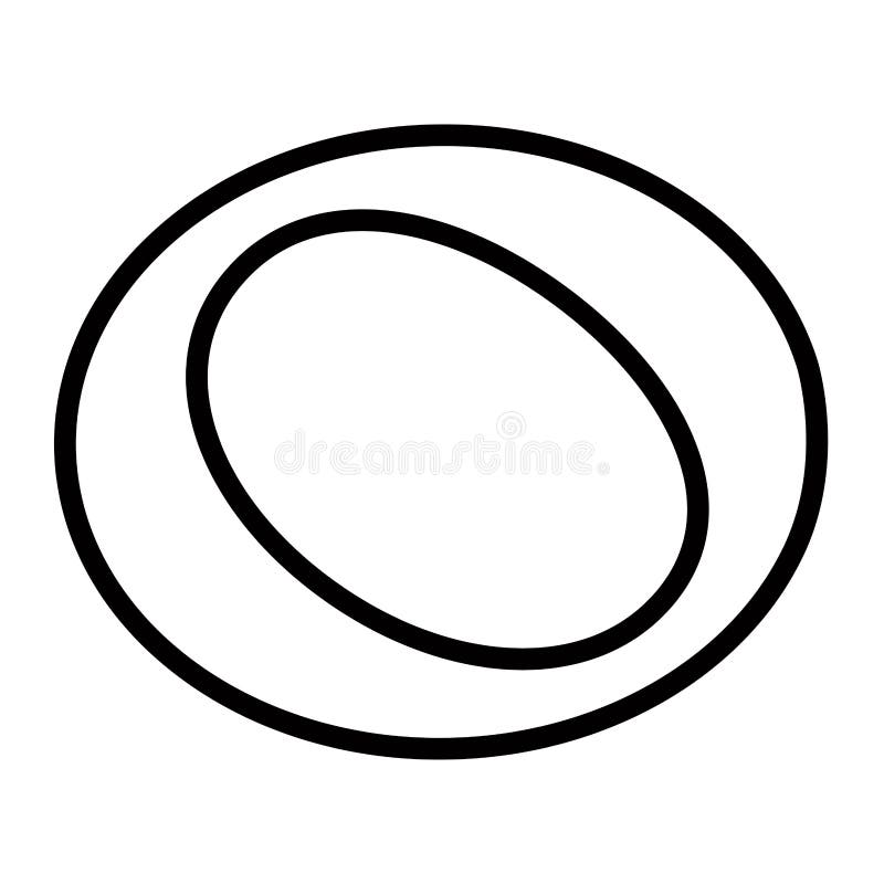 Semibreve Isolato Nota Musicale Illustrazione Vettoriale - Illustrazione di intero, creativo ...