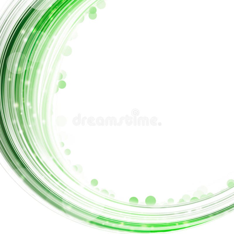 Semicírculo verde stock de ilustración. Ilustración de forma - 45918726