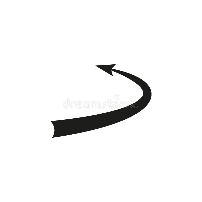 Big Curved Arrow Stock Illustrations – 96 Big Curved Arrow Stock ...