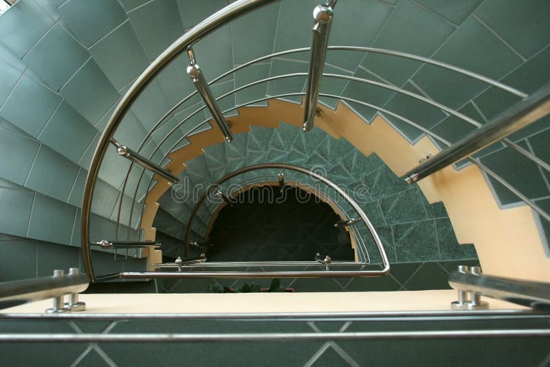 Semicircular Stairs stock photo. Image of shining, interior - 893244