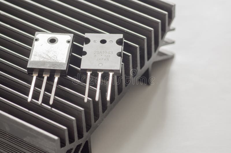 Power Transistor Heat Sink