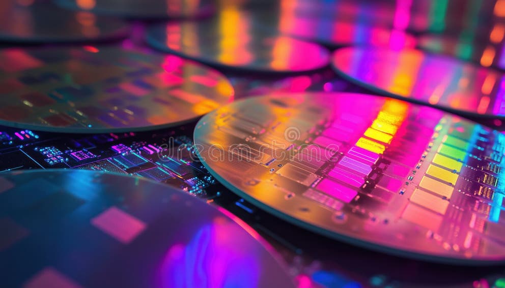 Semiconductor Wafers Utilized in Electronics for Producing Integrated ...
