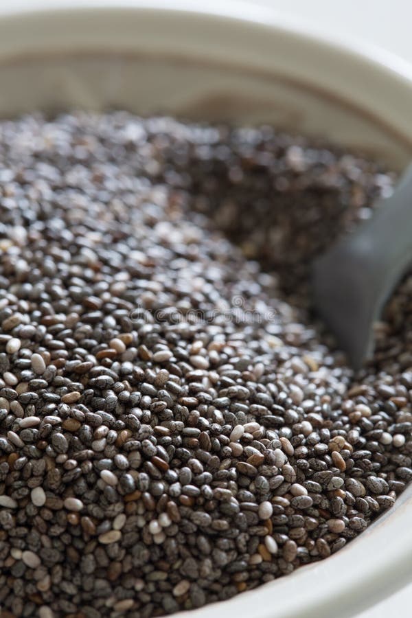 Semillas de Chia foto de archivo. Imagen de macro, gérmenes - 34432024