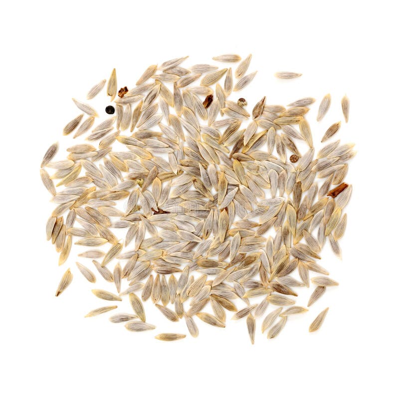 Semillas De La Lechuga Que Son Vertidas De Un Paquete Foto de archivo ...