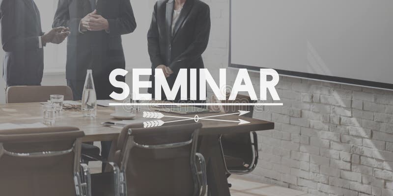 Seminar Conference Planning Event Concept Stock Image - Image of ...