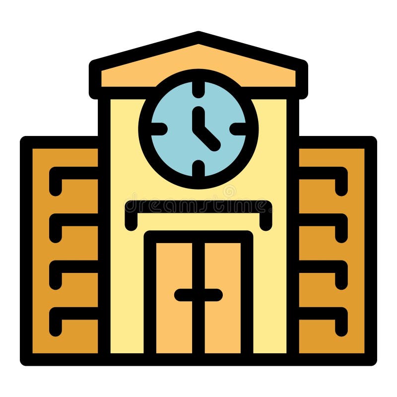 Seminar School Icon Vector Flat Stock Vector - Illustration of study ...