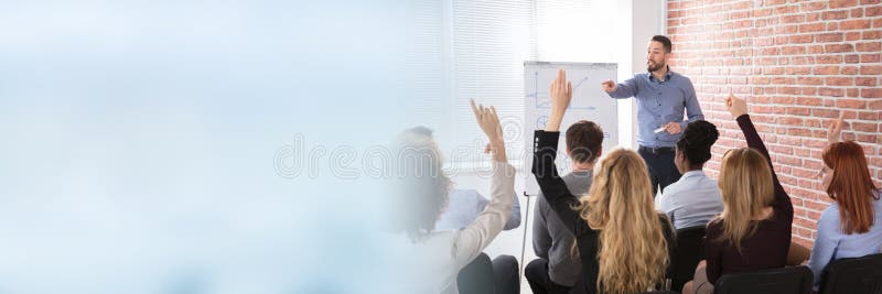 Seminar Training Group Meeting Stock Photo - Image of boss, american ...
