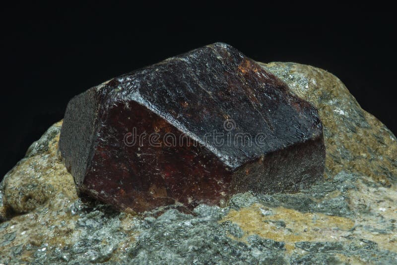 Corundum Ruby Mineral Stone Stock Photo - Image of science, semi: 17405510