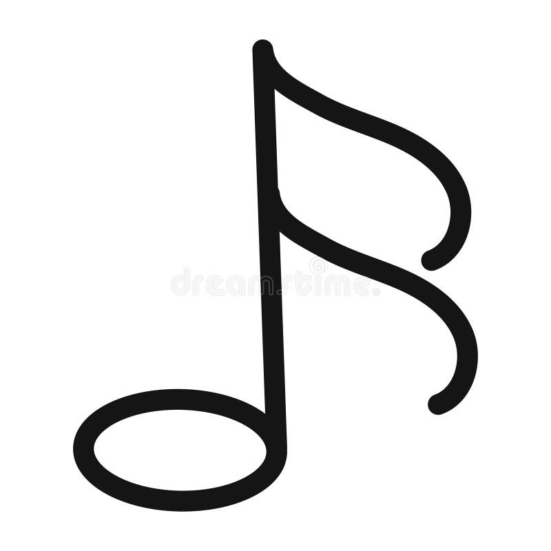 Semiquaver Note Icon Mark in Filled Style Stock Vector - Illustration ... Semiquaver Note Icon Mark in Filled Style Stock Vector - Illustration ...