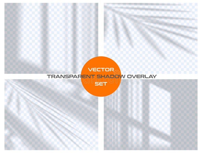 Semitransparent Shadow Overlay Effect from the Window Isolated on ...