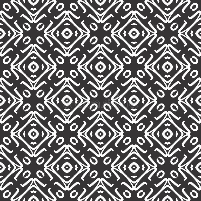 Vector Black White Repeat Designs Stock Vector - Illustration of ...