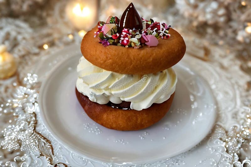 Semlor Eclair Stock Illustrations – 2 Semlor Eclair Stock Illustrations ...