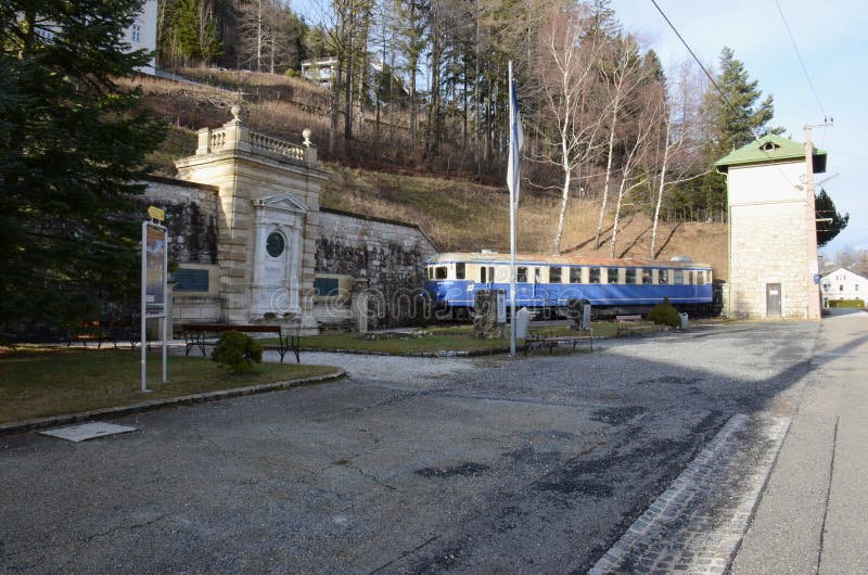 Semmering station editorial stock image. Image of snow - 78708394