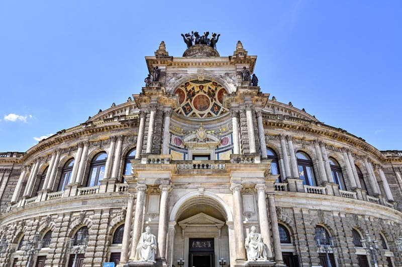 Semper Opera House - Dresden, Germany Editorial Photography - Image of ...