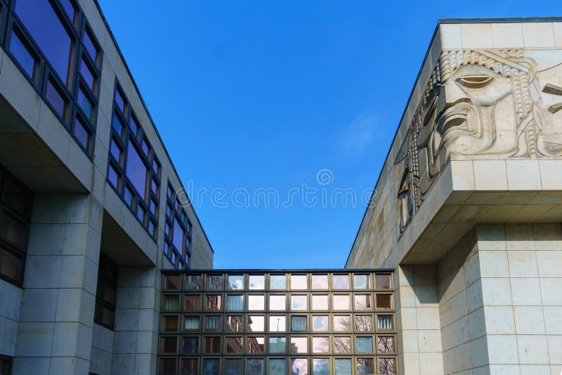 Semper zwei dresden stock photo. Image of destination - 111598804