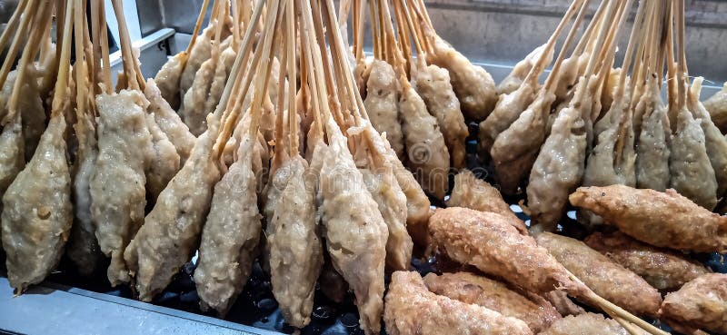 Sempol Chicken is a Typical Indonesian Snack, Made from Fried Chicken ...