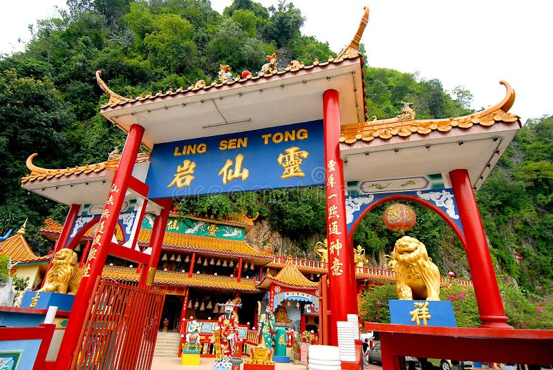 Senador Tong Temple De Ling Foto editorial - Imagen de malasia, estatua ...