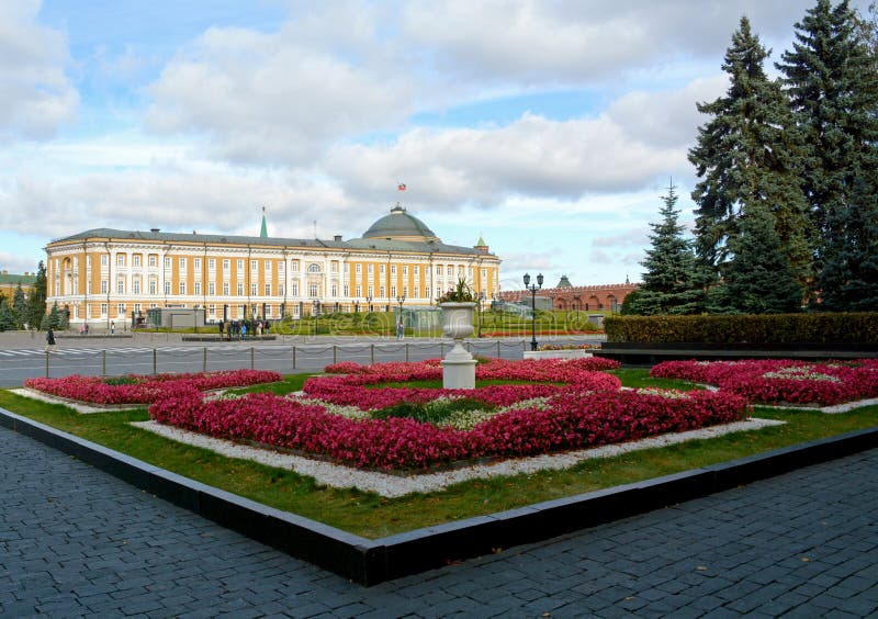 Senate Building in the Kremlin, Moscow Stock Photo - Image of senate ...