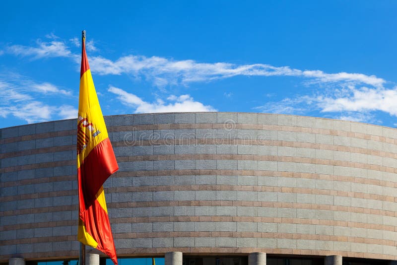 The Senate (Senado) In Madrid, Spain Stock Photo - Image of politics ...