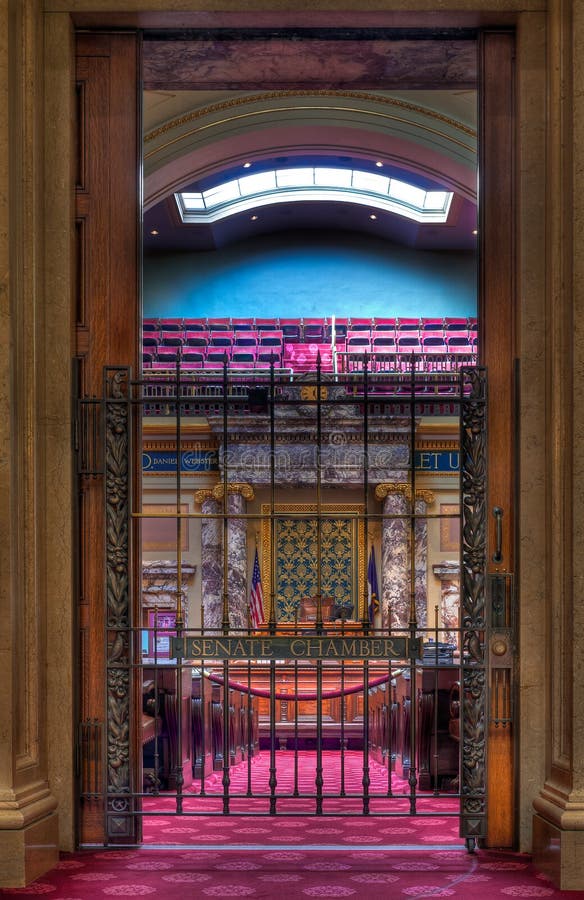 Senate Chamber Entrance stock image. Image of senate - 23877365